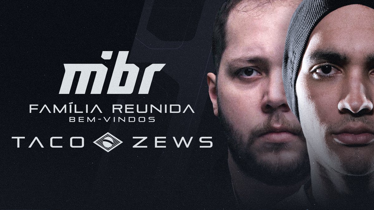 MIBR anuncia mesmo TACO e zews