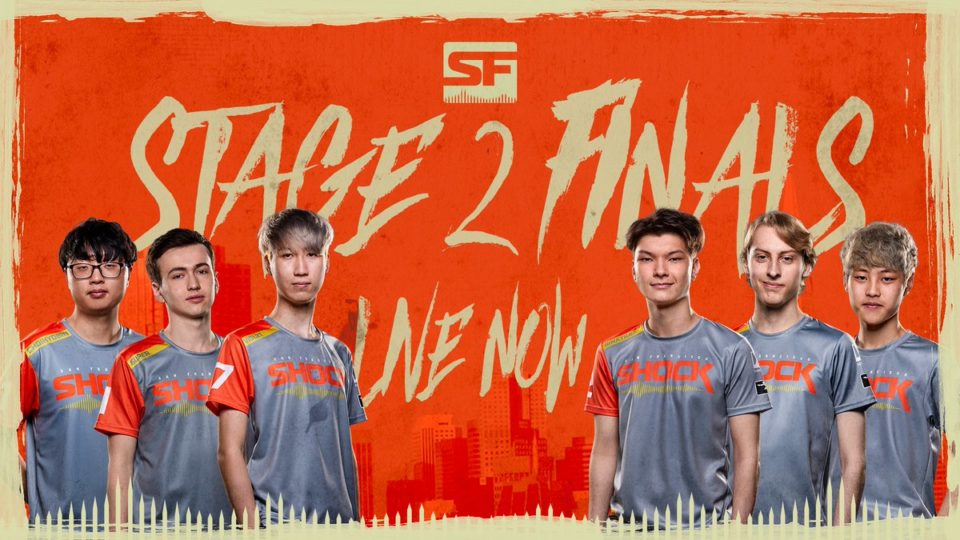 Os Shock são os campeões da segunda fase