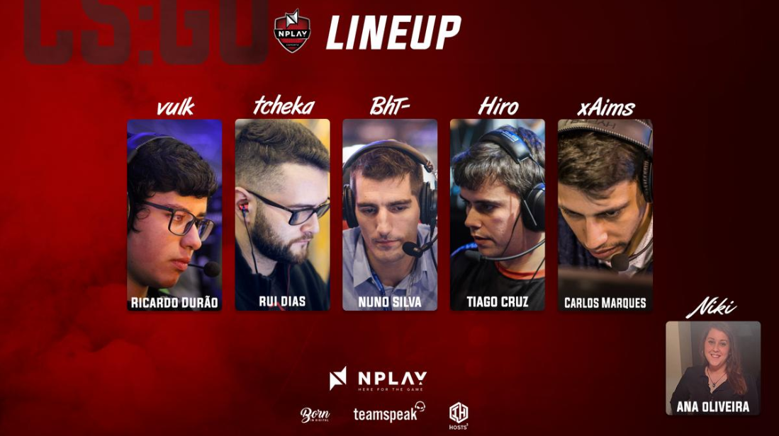 NPlay anuncia novo lineup de CS:GO