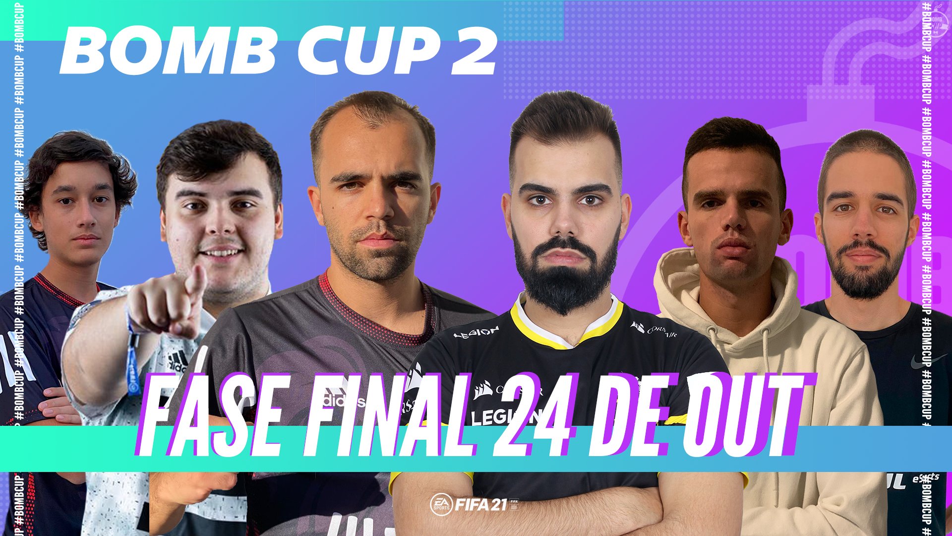 Estão sorteados os grupos da Bomb Cup 2