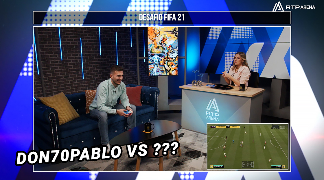 Don70Pablo vs Adversário Mistério - FIFA 21 - RTP Arena