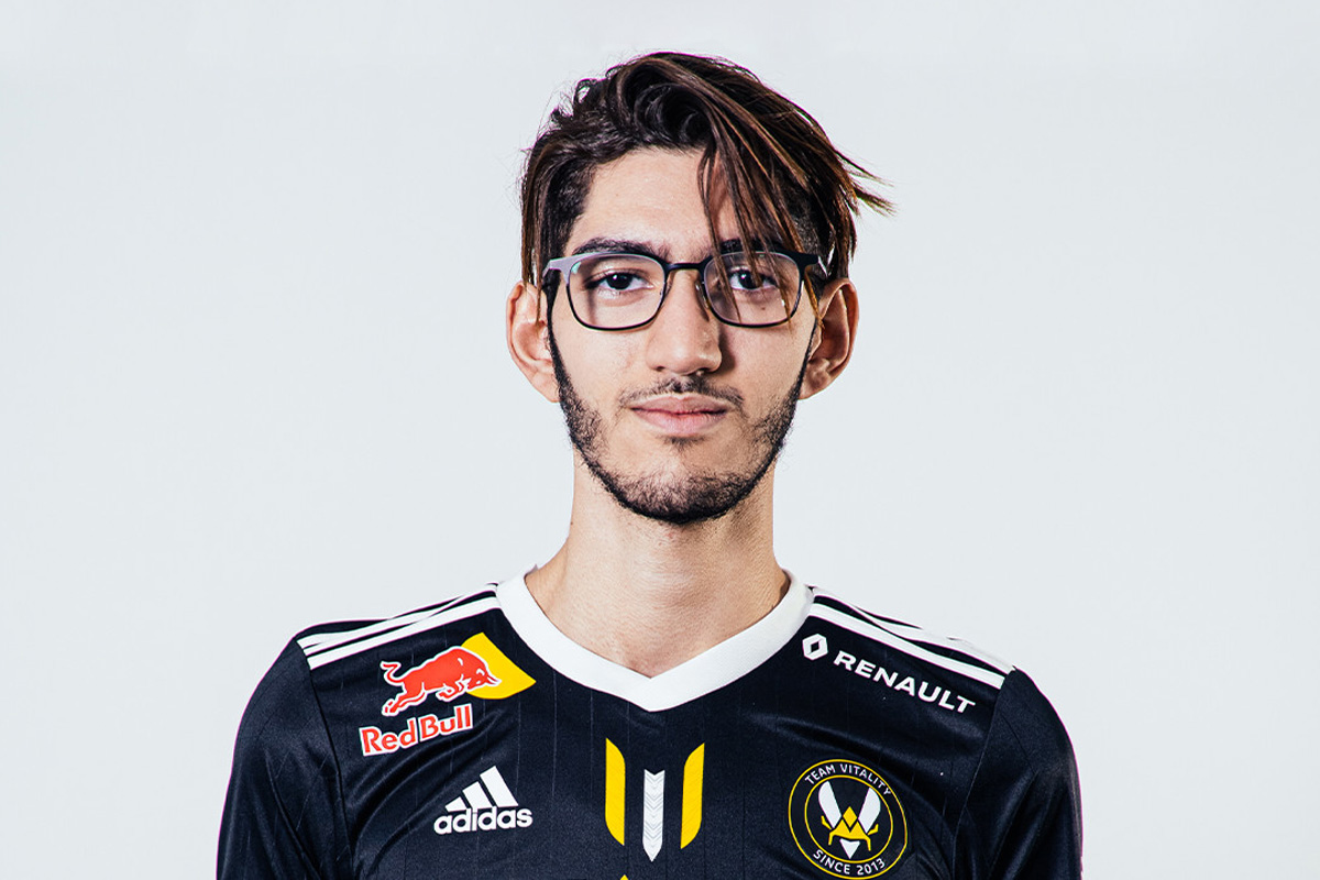 Nivera colocado no banco da Team Vitality