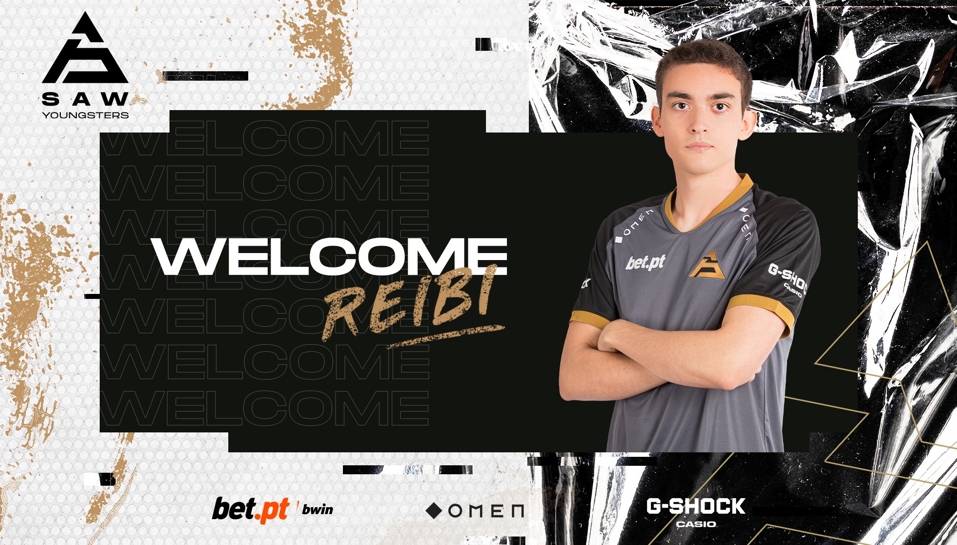 reibi anunciado como sexto elemento da SAW Youngsters