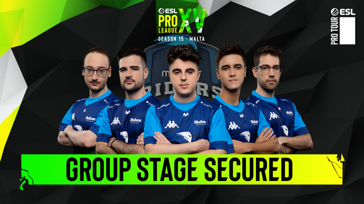 Movistar Riders garante vaga na ESL Pro League S15
