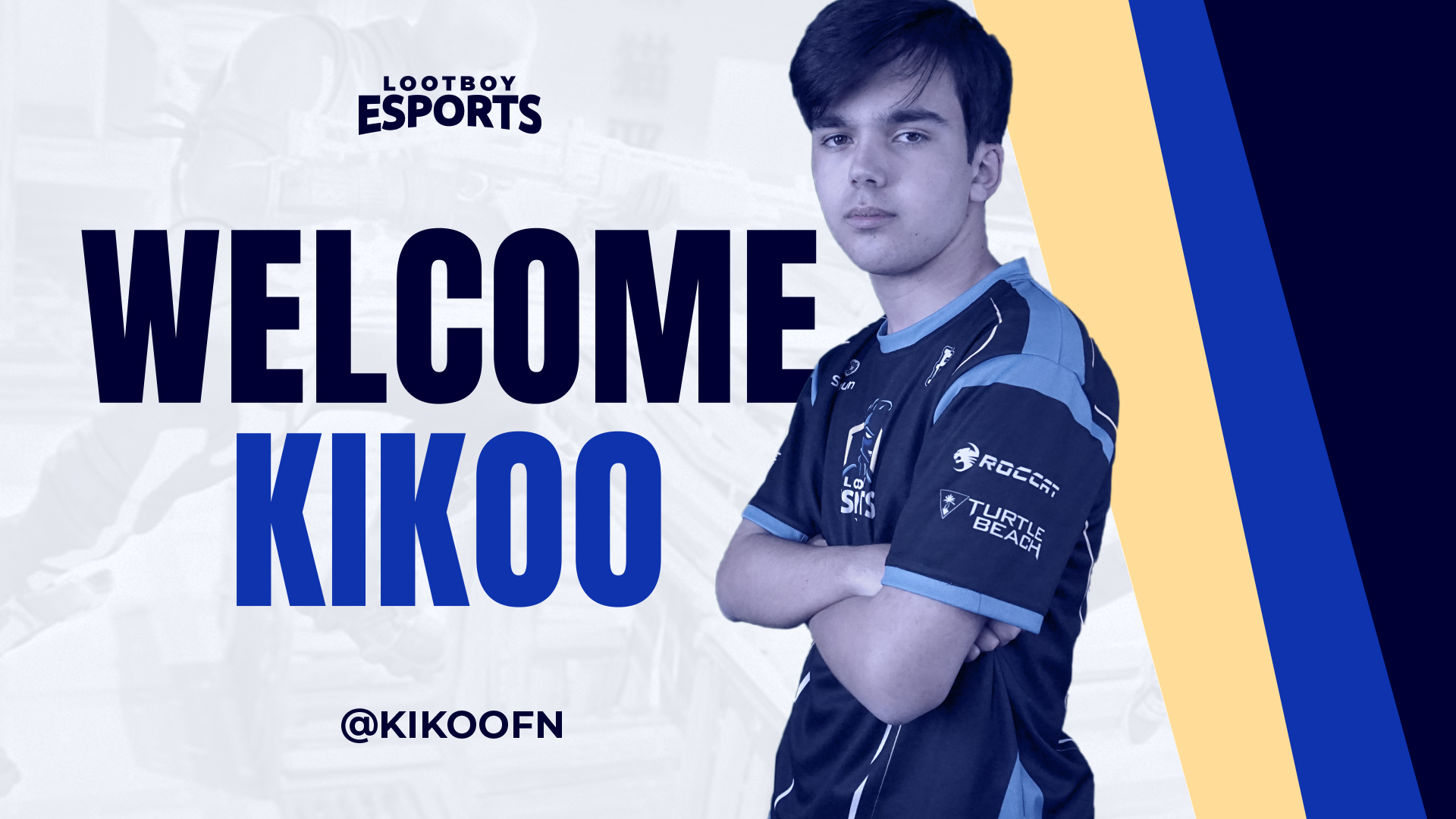 Kikoo é apresentado na LootBoy Esports