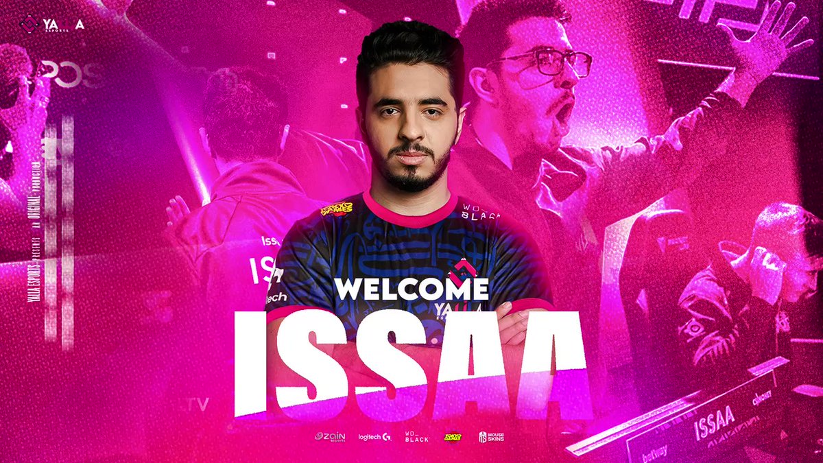 ISSAA muda-se para o VALORANT e vai jogar na YaLLa Esports