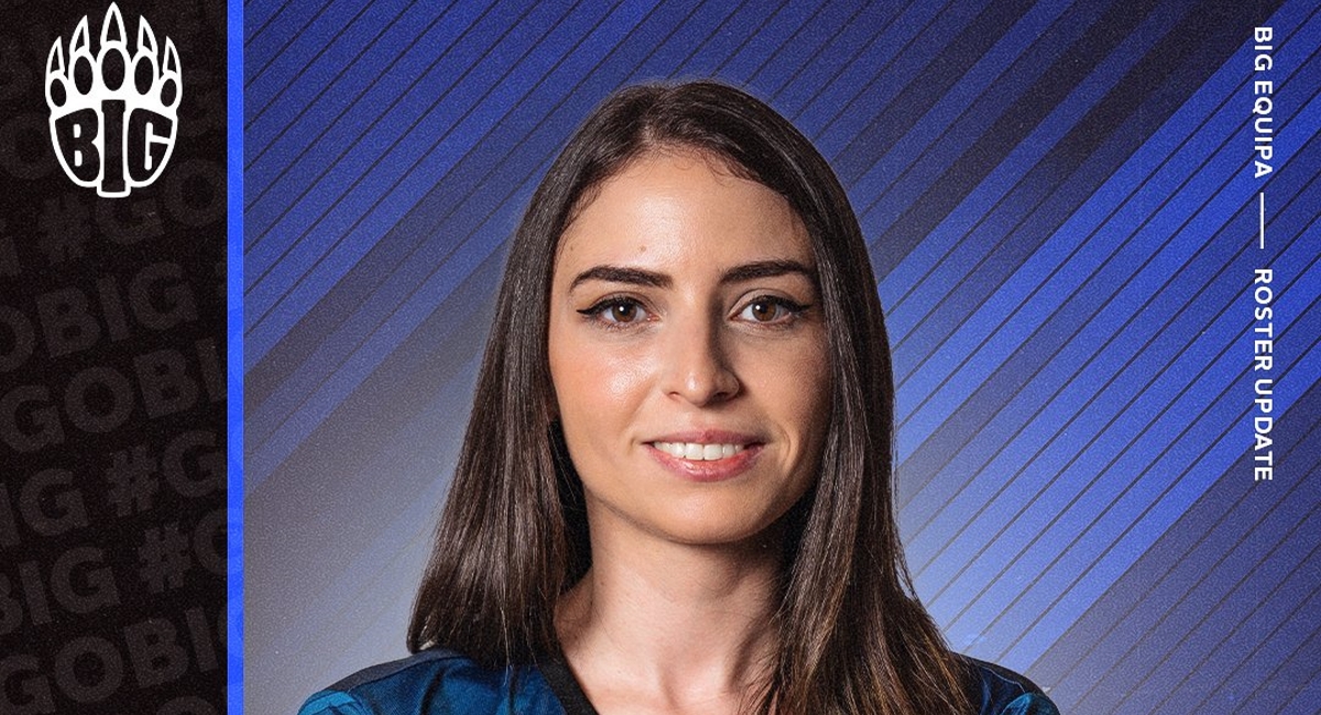 BIG EQUIPA oficializa ingresso de Mariam