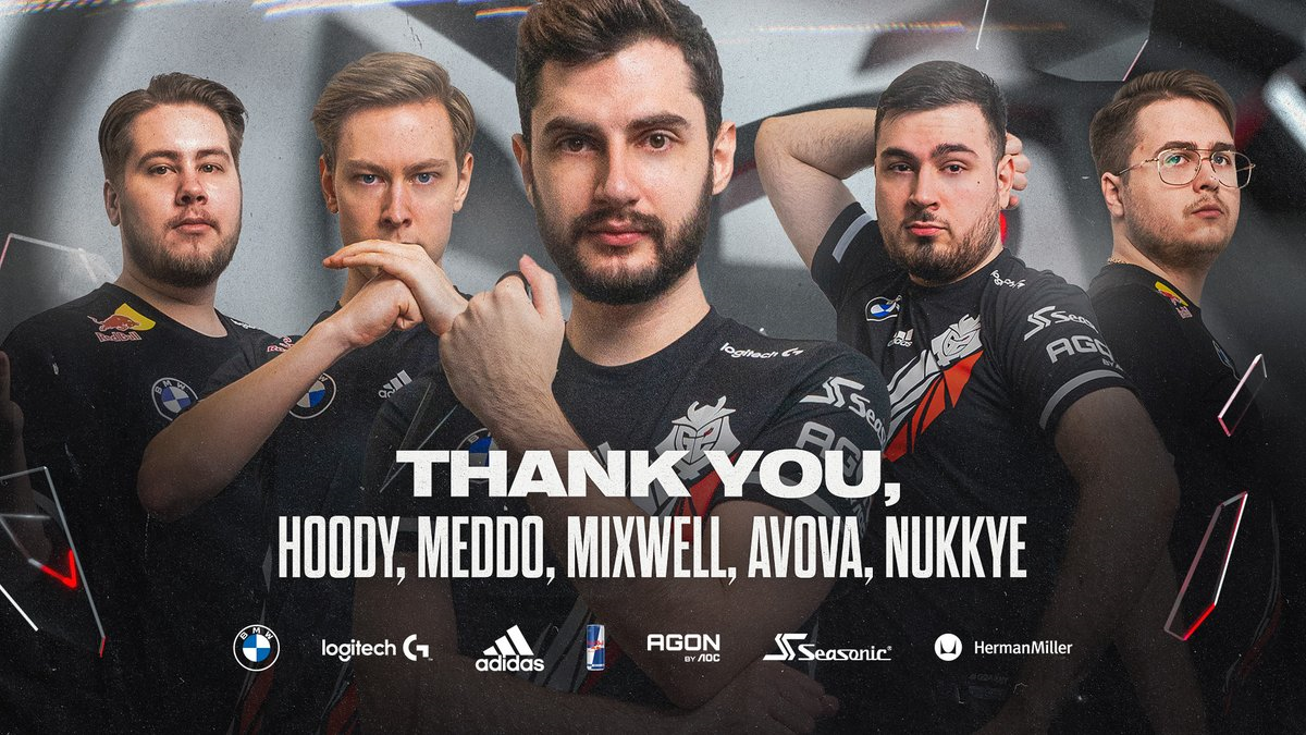 G2 liberta equipa de VALORANT