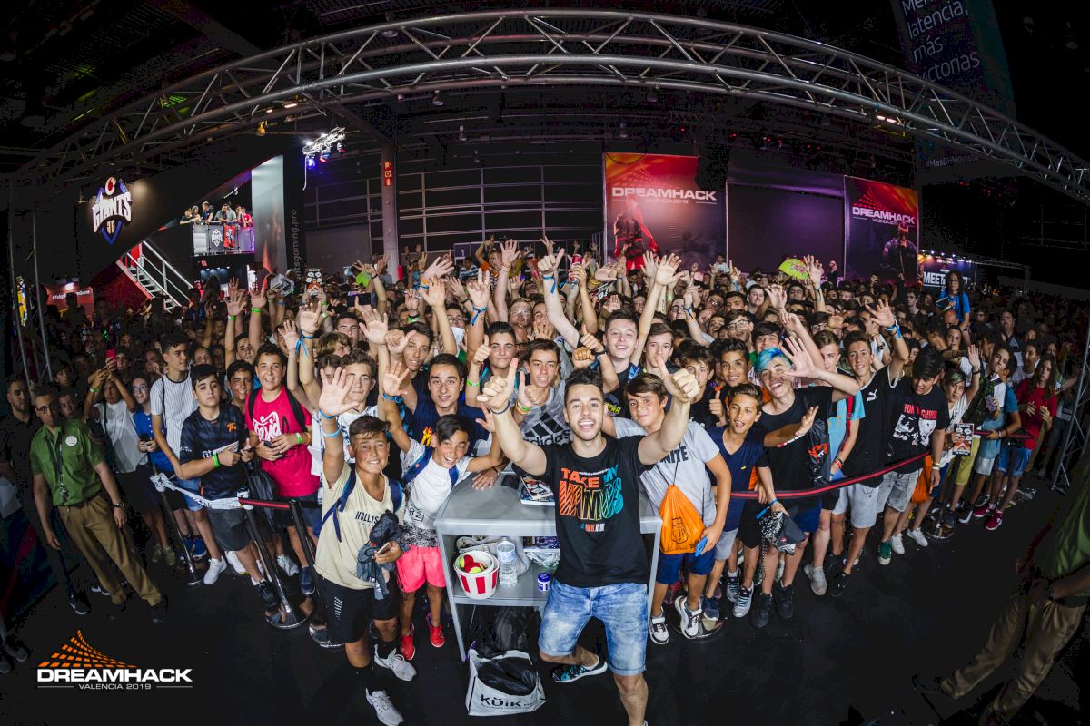 Final da ESL Masters Espanha realizada na DreamHack Valencia