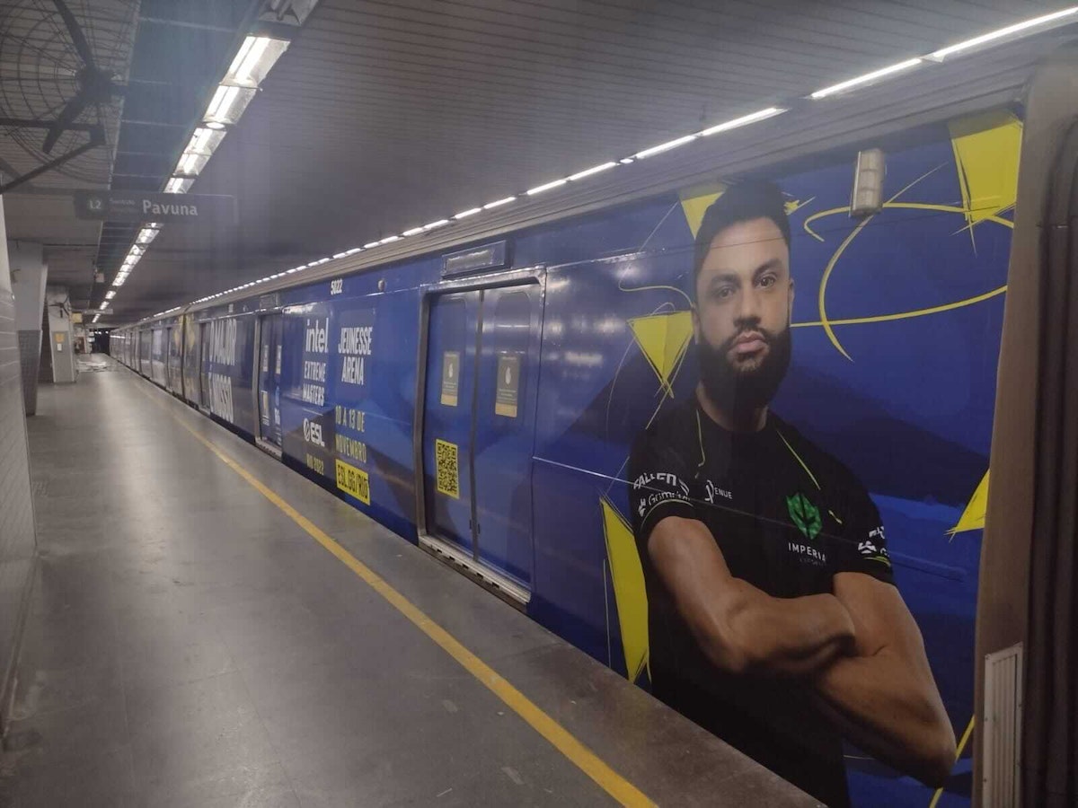 Febre do Major chega ao metro do Rio de Janeiro