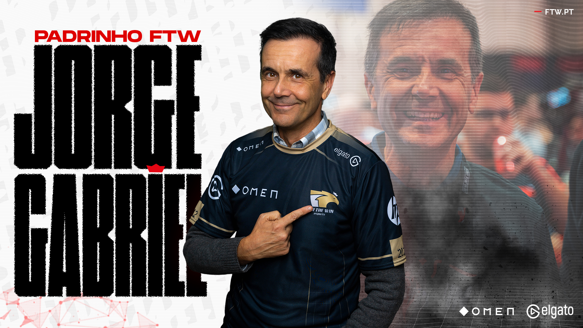 Jorge Gabriel é o primeiro padrinho da FTW Esports