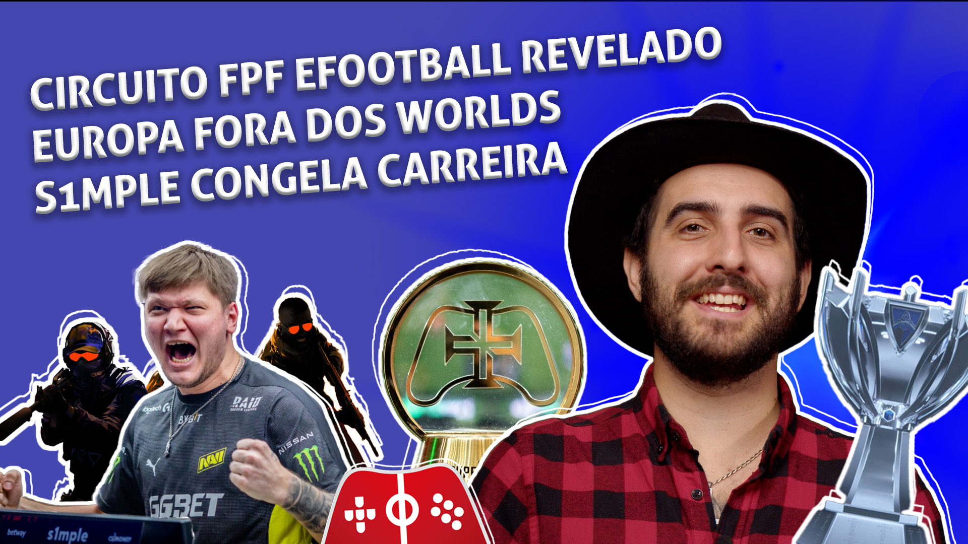 Europa fora dos Worlds, S1mple em pausa e FPF eFootball revela novo circuito | RTP Arena Flash ...