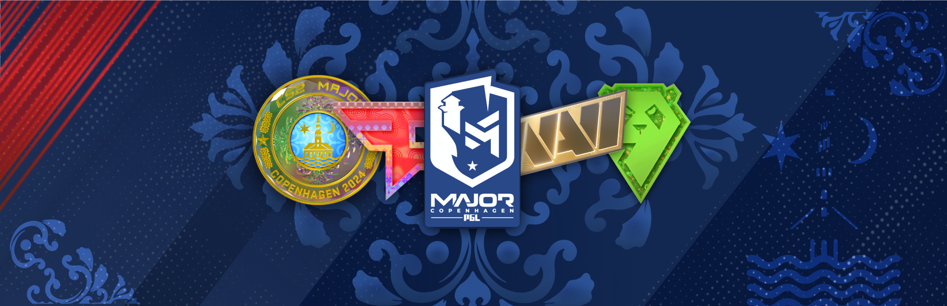 Todos os stickers de SAW e KOI no PGL Major Copenhagen!