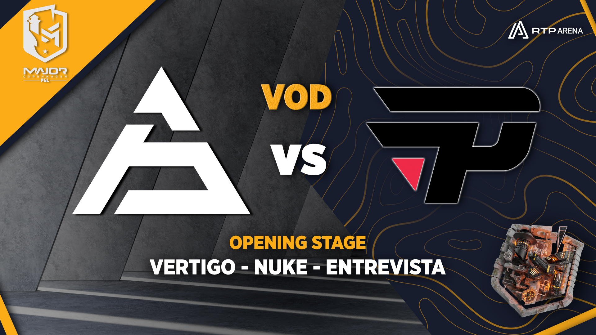 SAW vs. paiN PGL Copenhagen Major 2024 - Opening Stage - RTP Arena