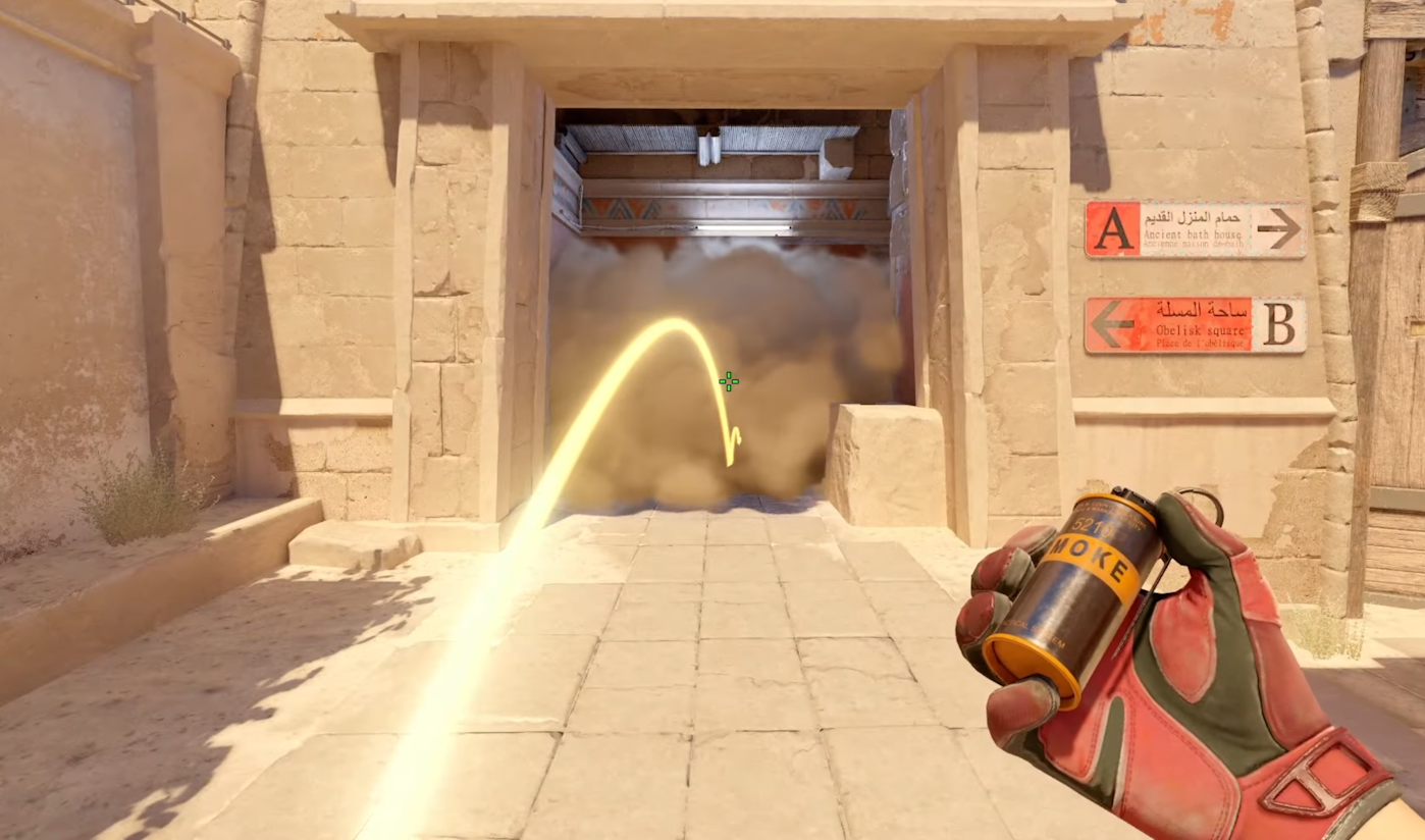 Smokes para a janela? Aprende 21 instantâneas no Anubis e Mirage!