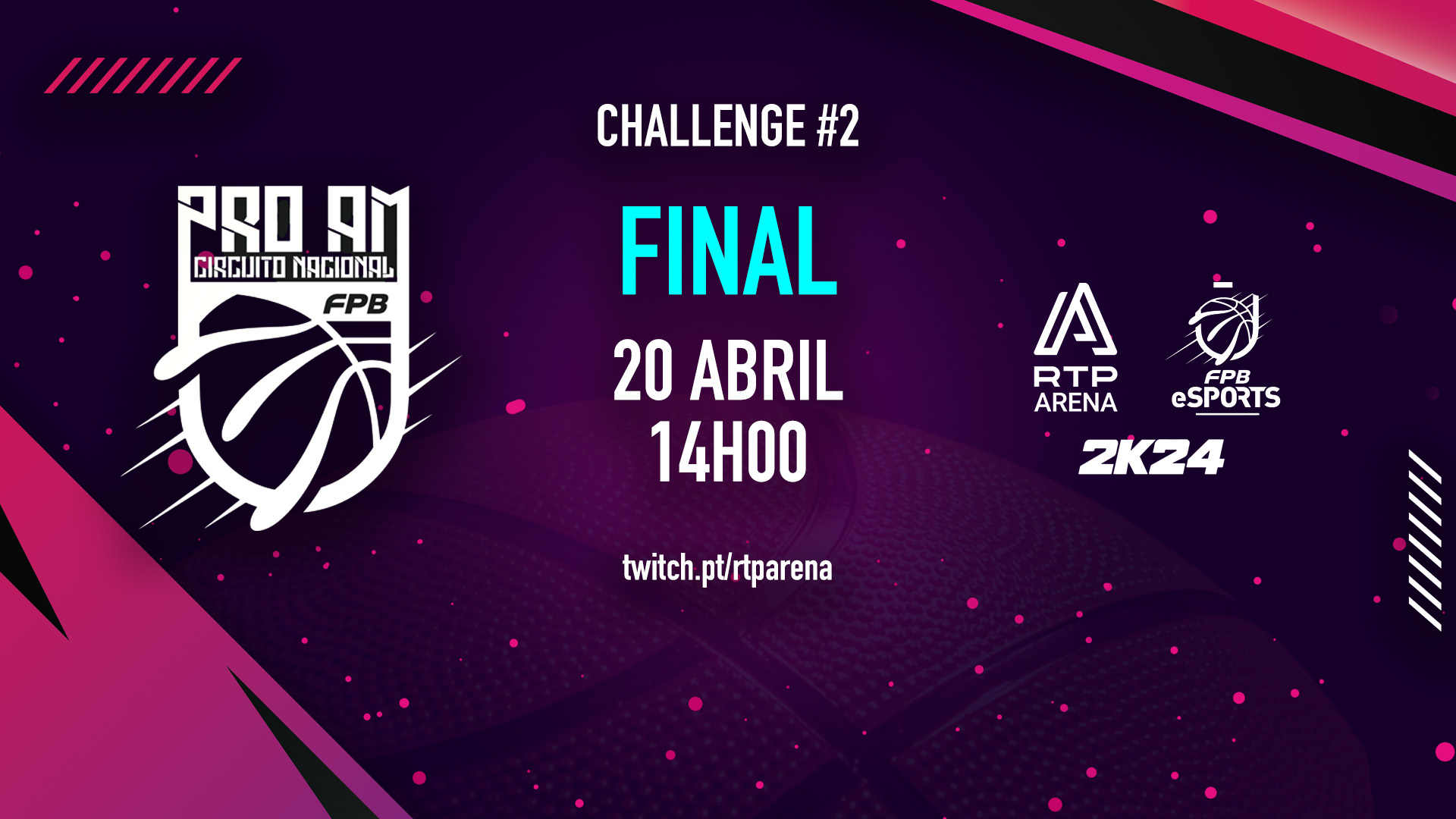 Final do Challenge #2 do Circuito nacional de Pro-AM joga-se este sábado!