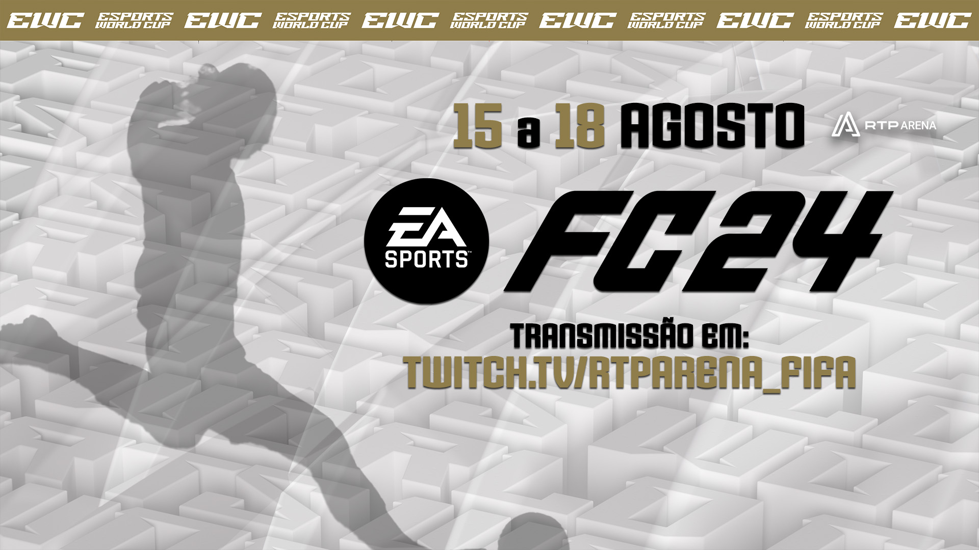 RTP Arena leva até ti a Esports World Cup de EA FC 24!