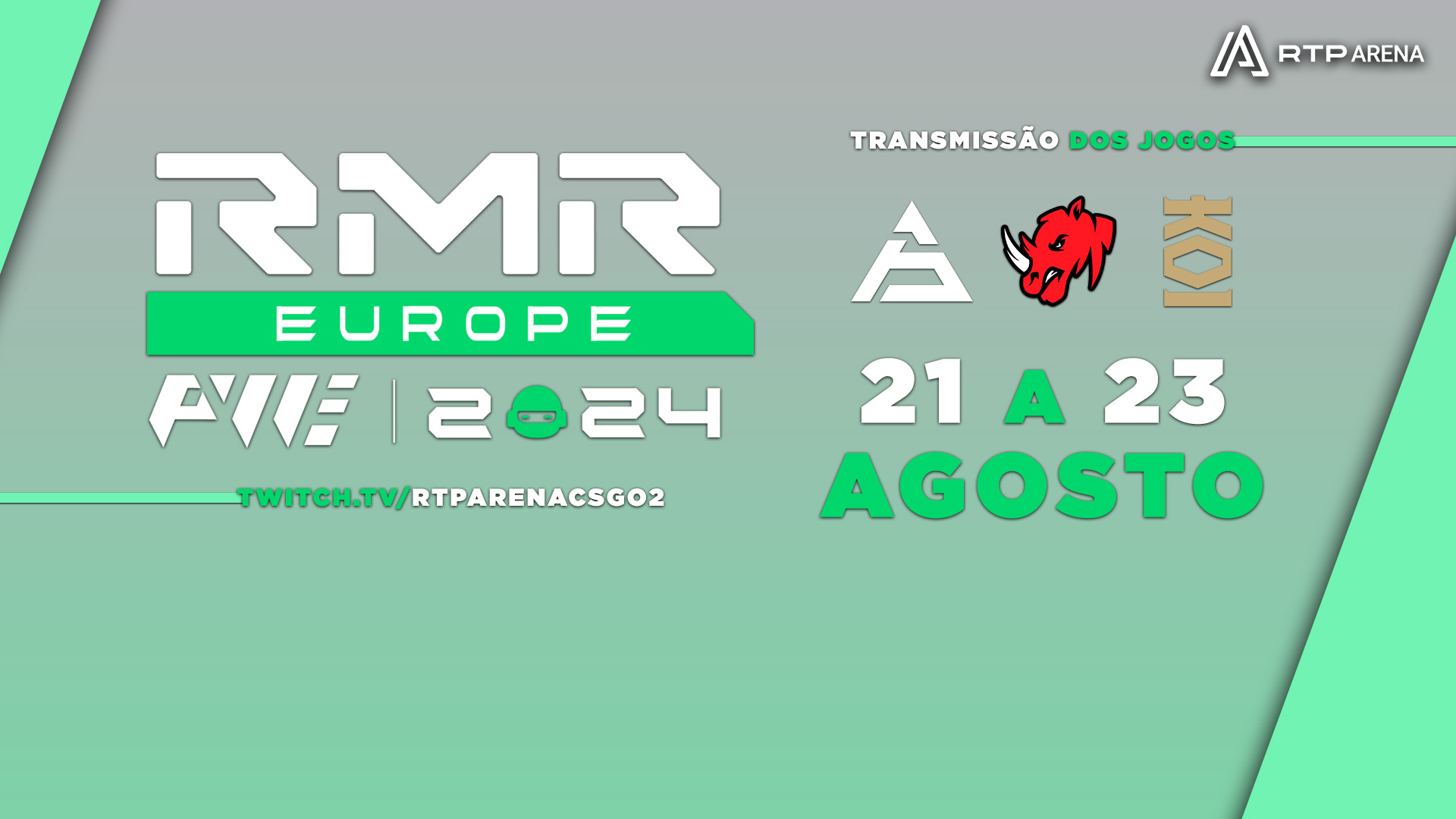 Caminho português para o Major de Xangai arranca na tua RTP Arena!