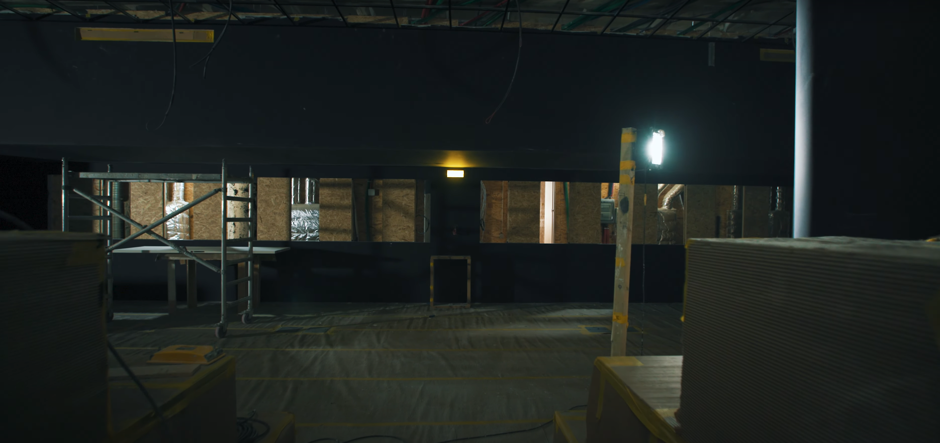Novas imagens: SAW Esports Arena continua a ganhar forma