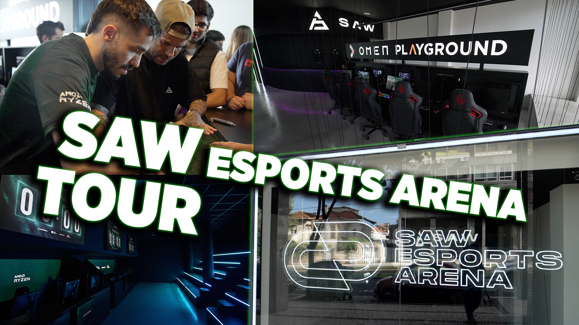 Visita guiada à SAW Esports Arena - RTP Arena