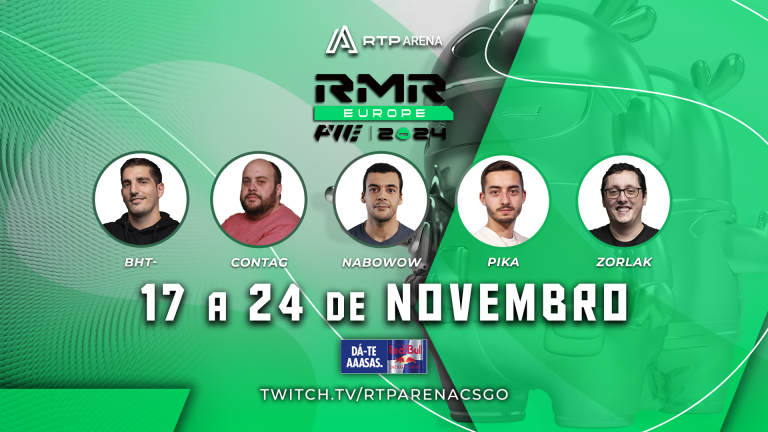 RMR da Europa joga-se na tua RTP Arena com SAW em destaque!