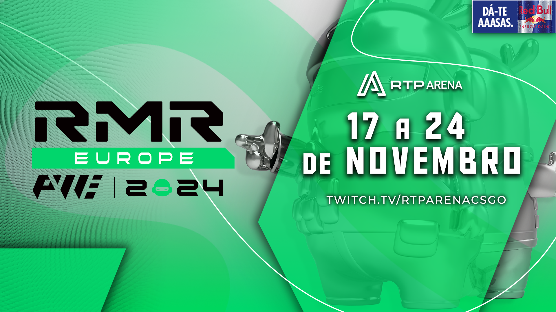 RMR da Europa joga-se na tua RTP Arena com SAW em destaque!