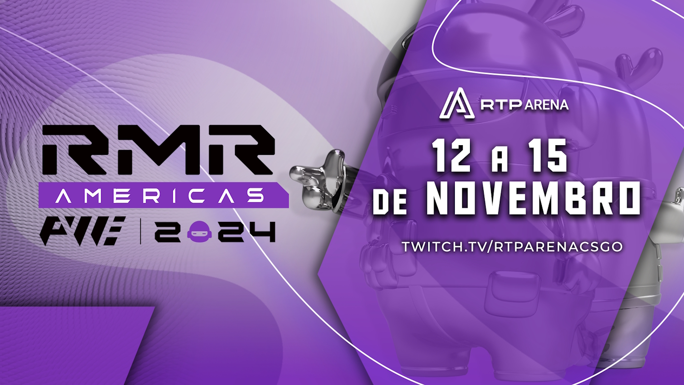 RMR das Américas rumo ao Major de Xangai é na tua RTP Arena!