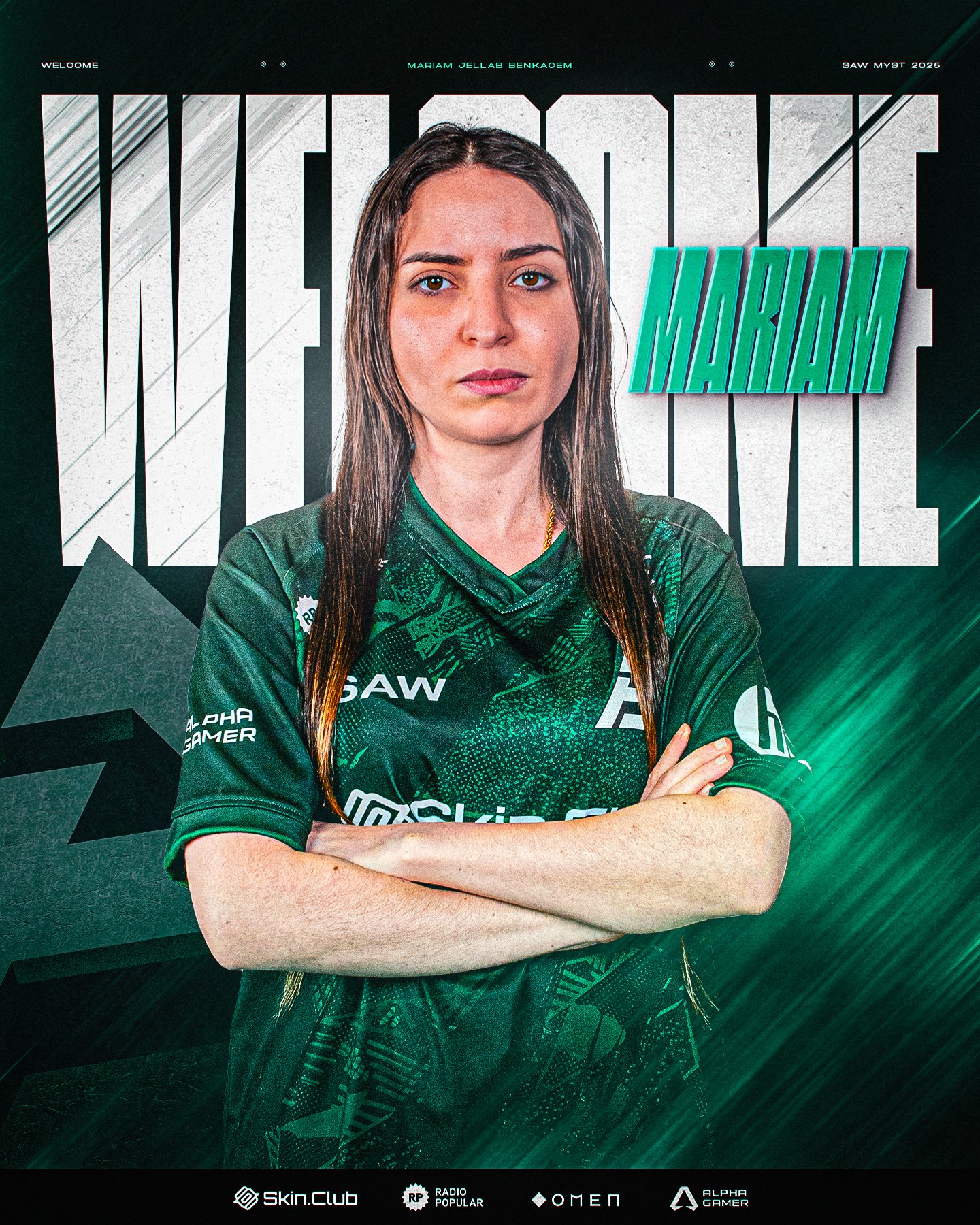 Mariam completa lineup das SAW Myst