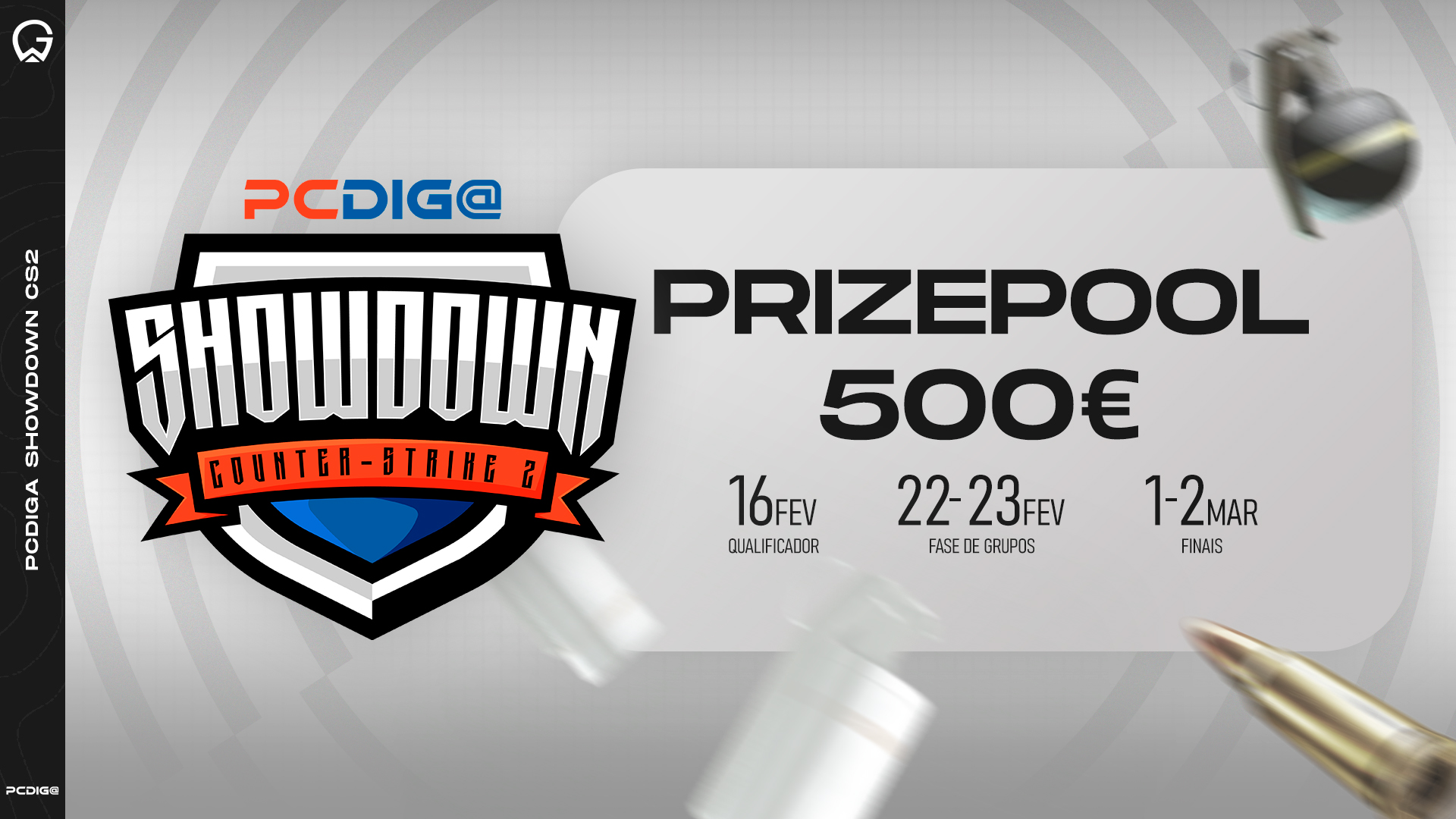 CS2 PCDIGA Showdown anunciado pela Impulse GW
