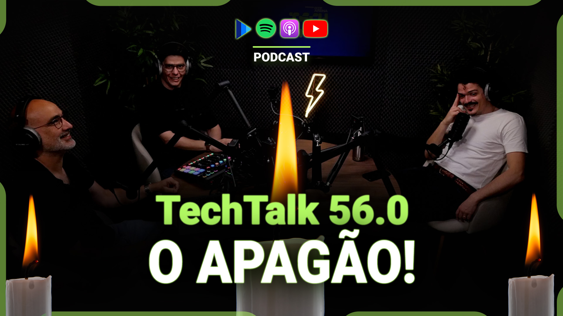 RTP Arena Tech Talk 56.0 - O Apagão! - RTP Arena