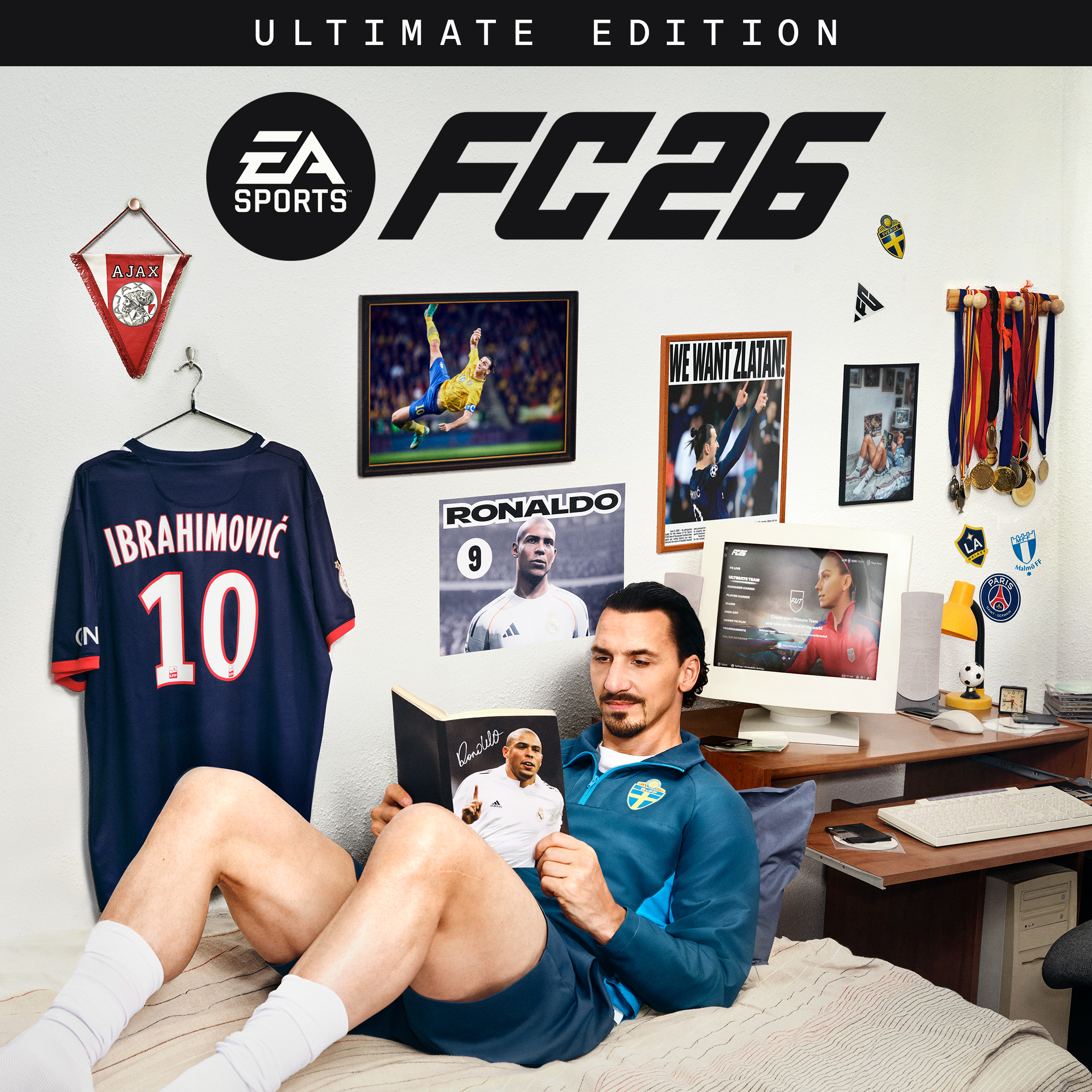 Ibrahimović é a cara do novo EA FC26; Jogo será revelado esta semana