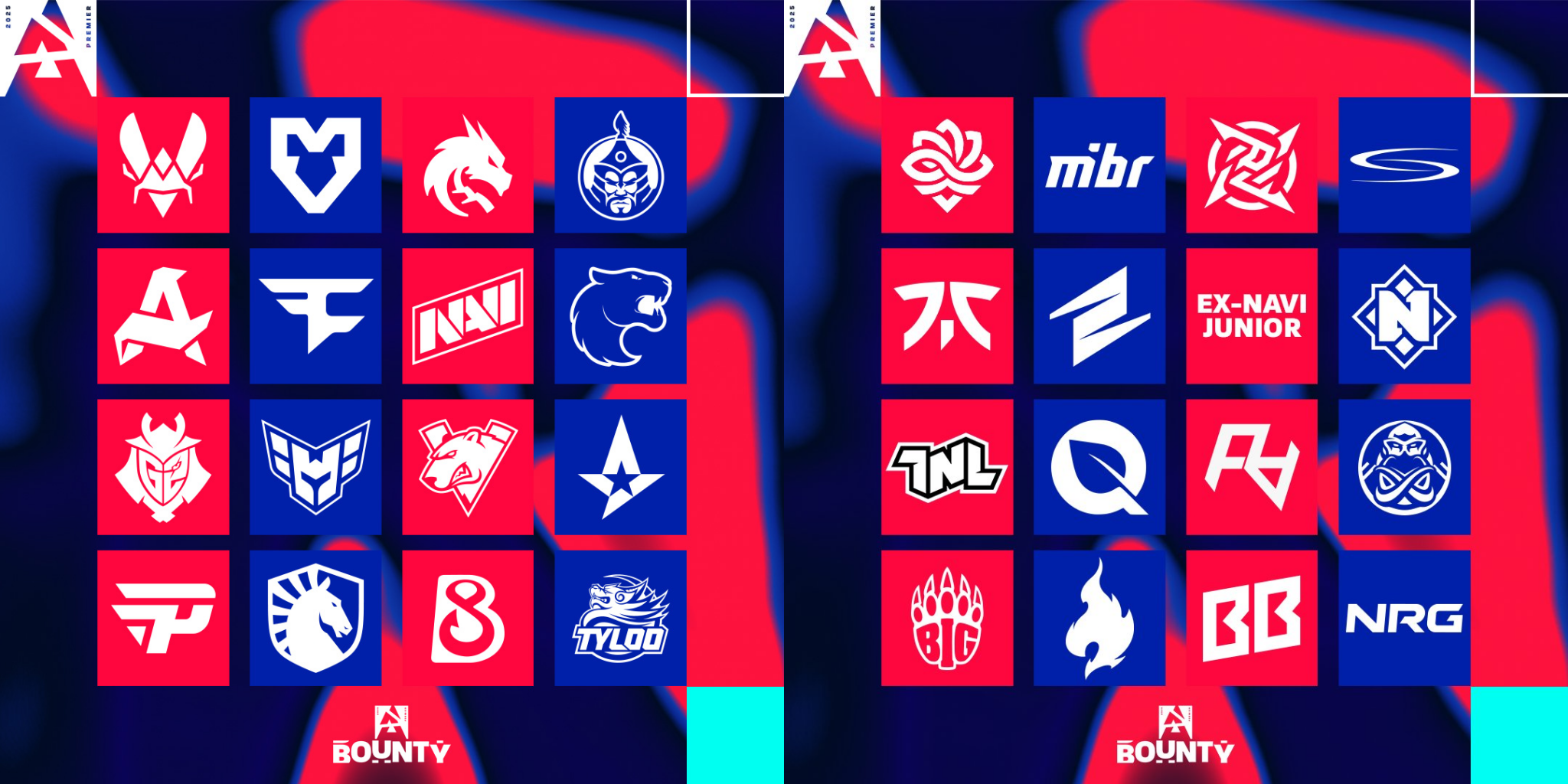 BLAST revela equipas para a segunda temporada do formato Bounty