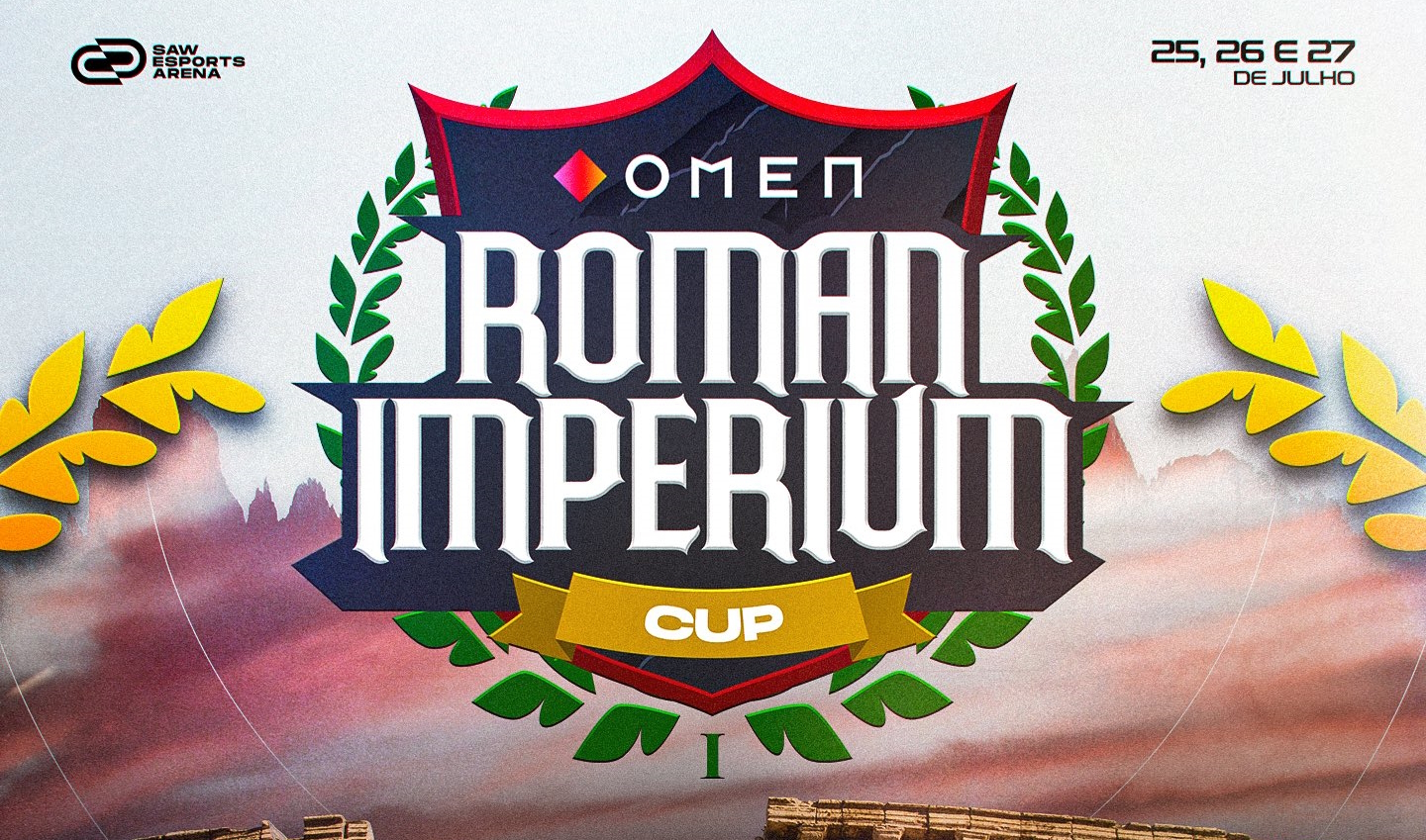 Revelados jogos inaugurais da OMEN ROMAN IMPERIUM CUP I