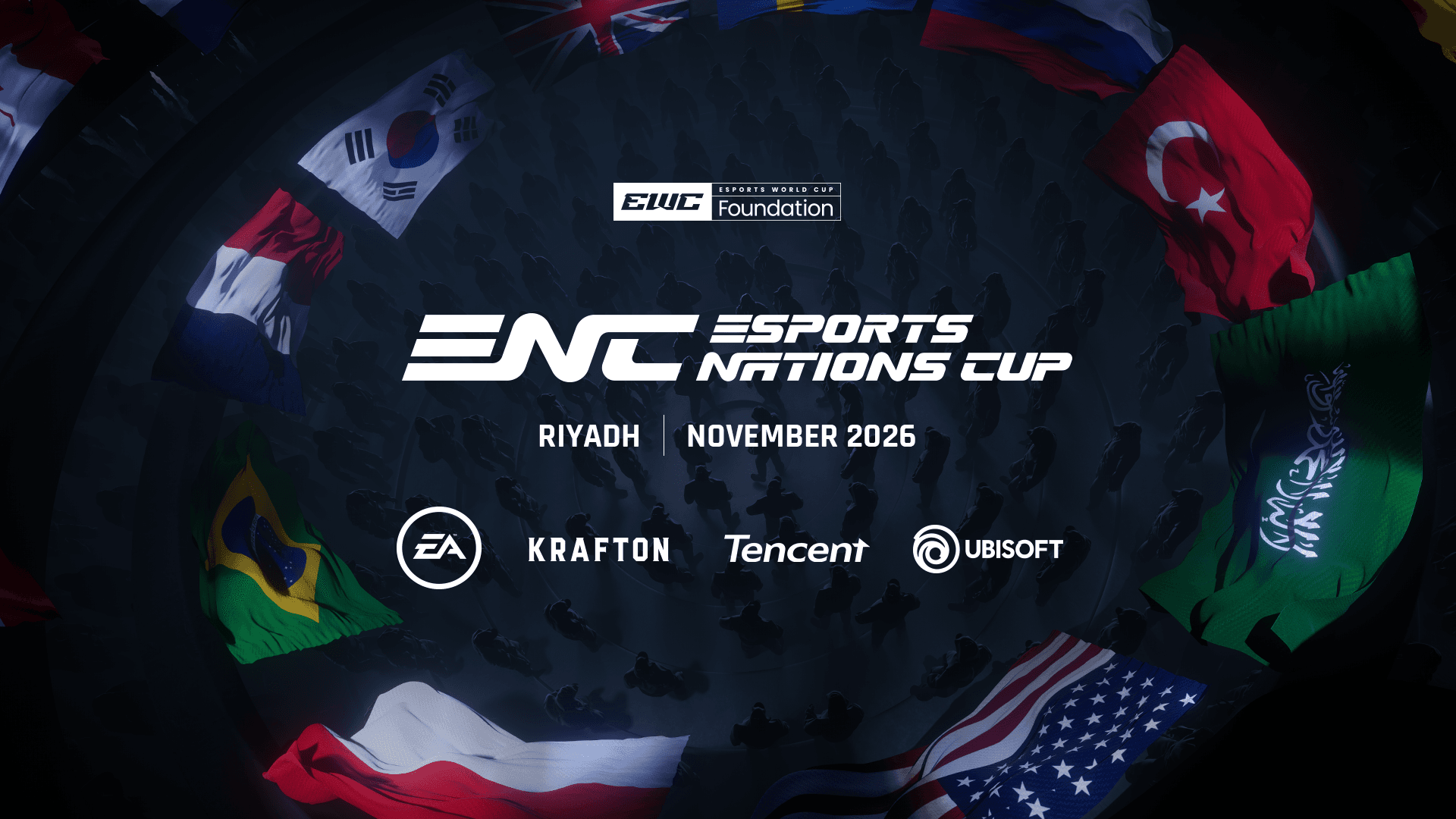Esports Nations Cup arranca em 2026