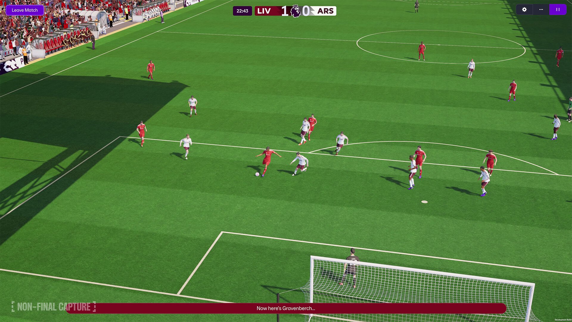 Novas imagens mostram 'dia de jogo' no Football Manager 26