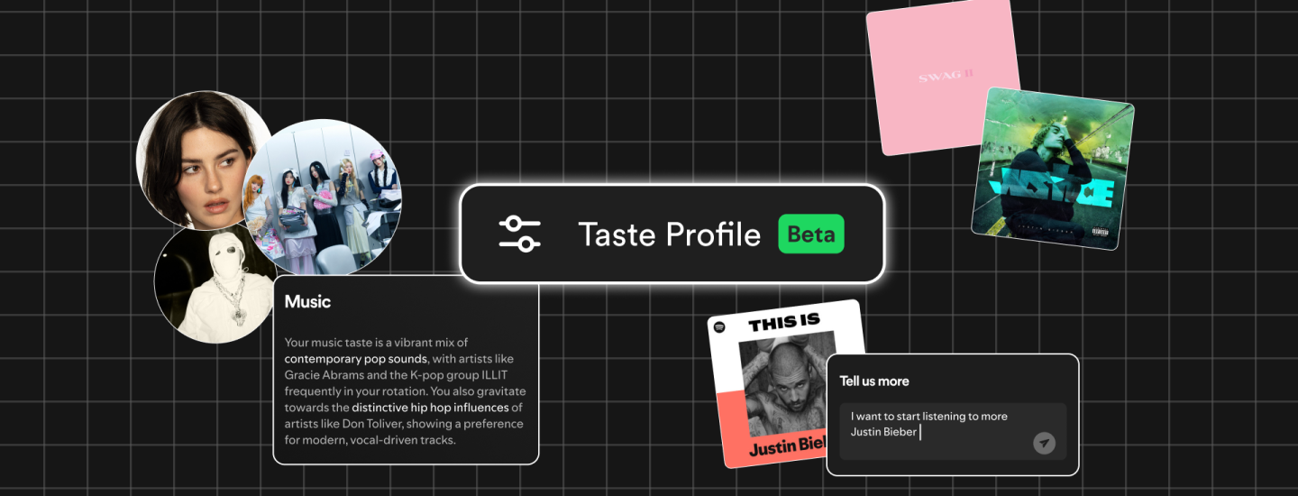 Spotify traz personalização de perfis com AI através do Taste Profile